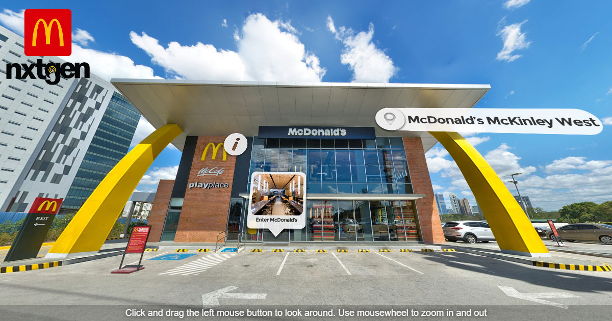 McDonald's Nextgen 360 Virtual Tour