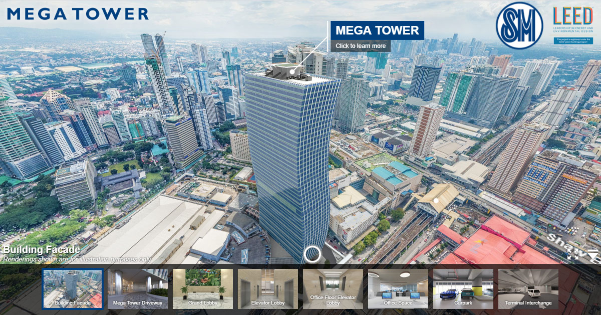 SM Mega Tower 360 Virtual Tour